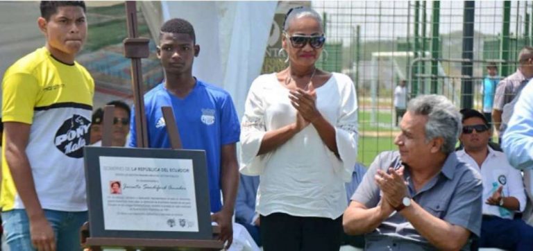 Parque Jacinta Sandiford fue inaugurado por el Presidente Moreno ...