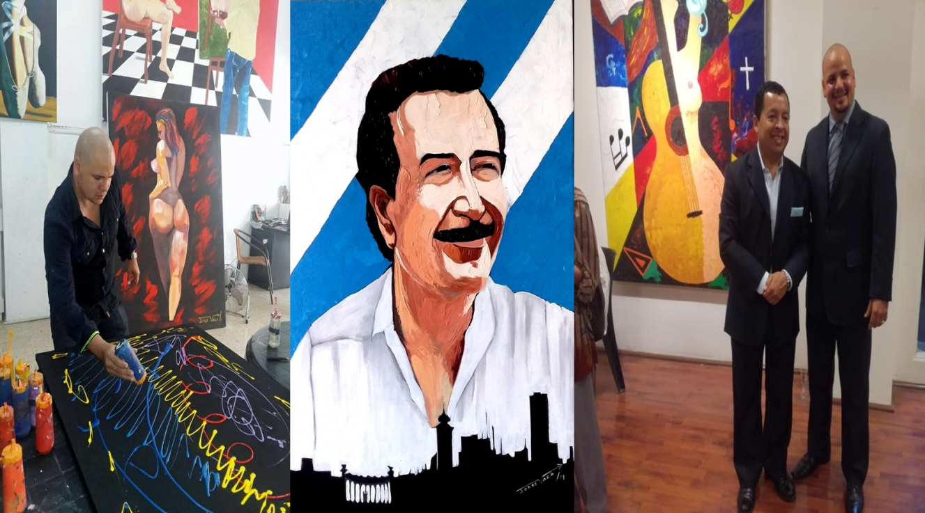 El pintor Jorge Vaca, lleva a Guayaquil su reciente muestra "Colores y ...
