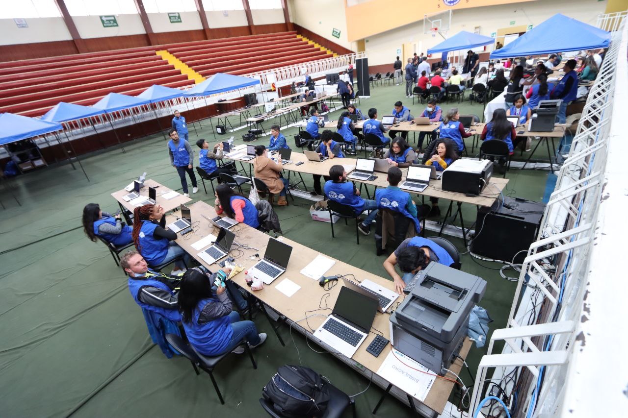 El Cne Los Ríos Realiza El Segundo Simulacro De Las Elecciones